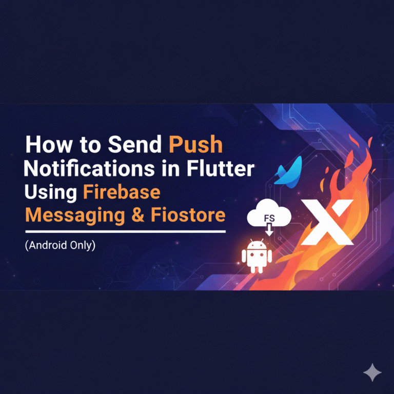 How to Send Push Notifications in Flutter Using Firebase Messaging & Firestore (Android Only ...